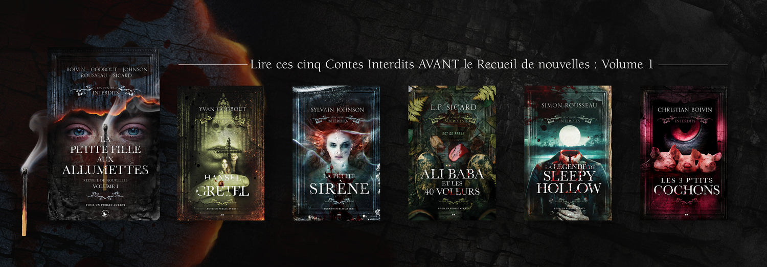 Les Contes Interdits - Ordre de lecture suggéré – Boutique ADA