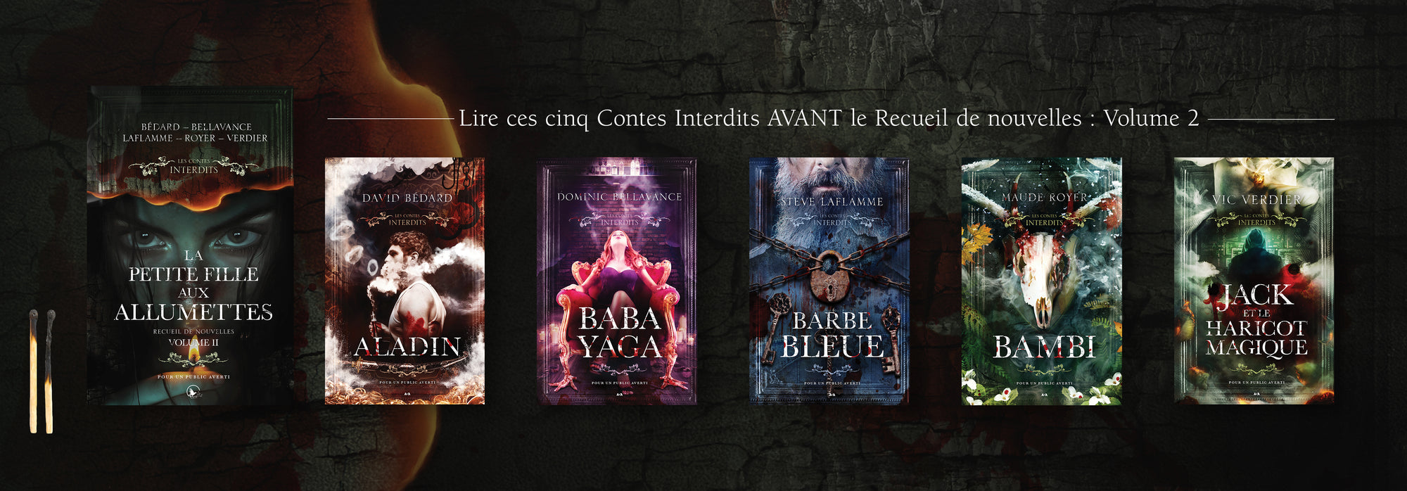 Les Contes Interdits - Ordre de lecture suggéré – Boutique ADA